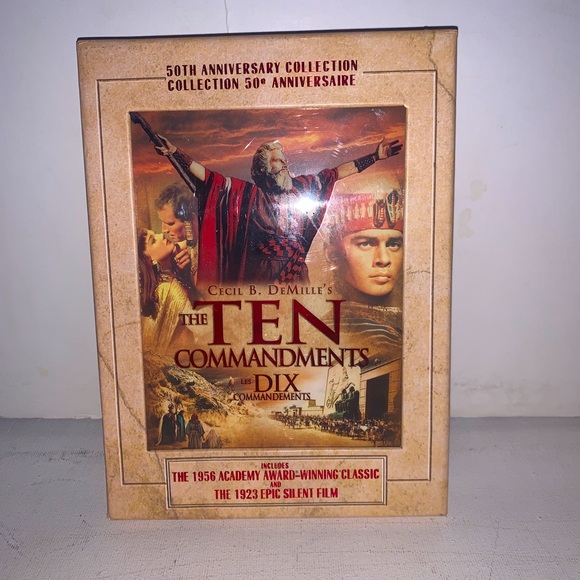 Other | The Ten Commandments 3 Disc Dvd Set 5th Anniversary Collection ...